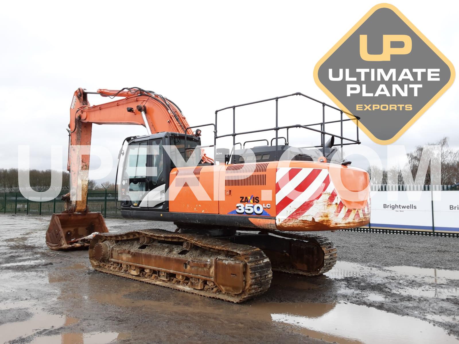 Used Hitachi ZX350LC-6 Crawler Excavator (2016) Sold by Ultimate Plant Exports