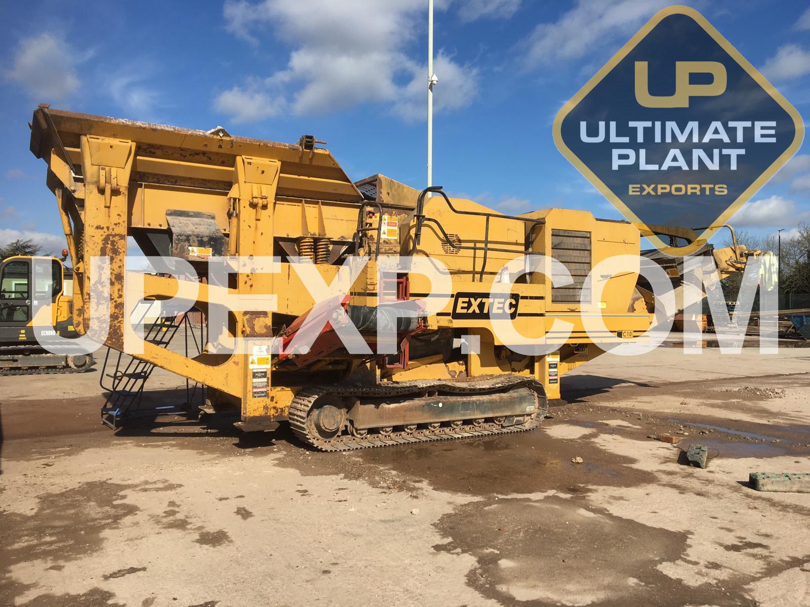 Used Extec C10 Crusher (2006) Sold by Ultimate Plant Exports
